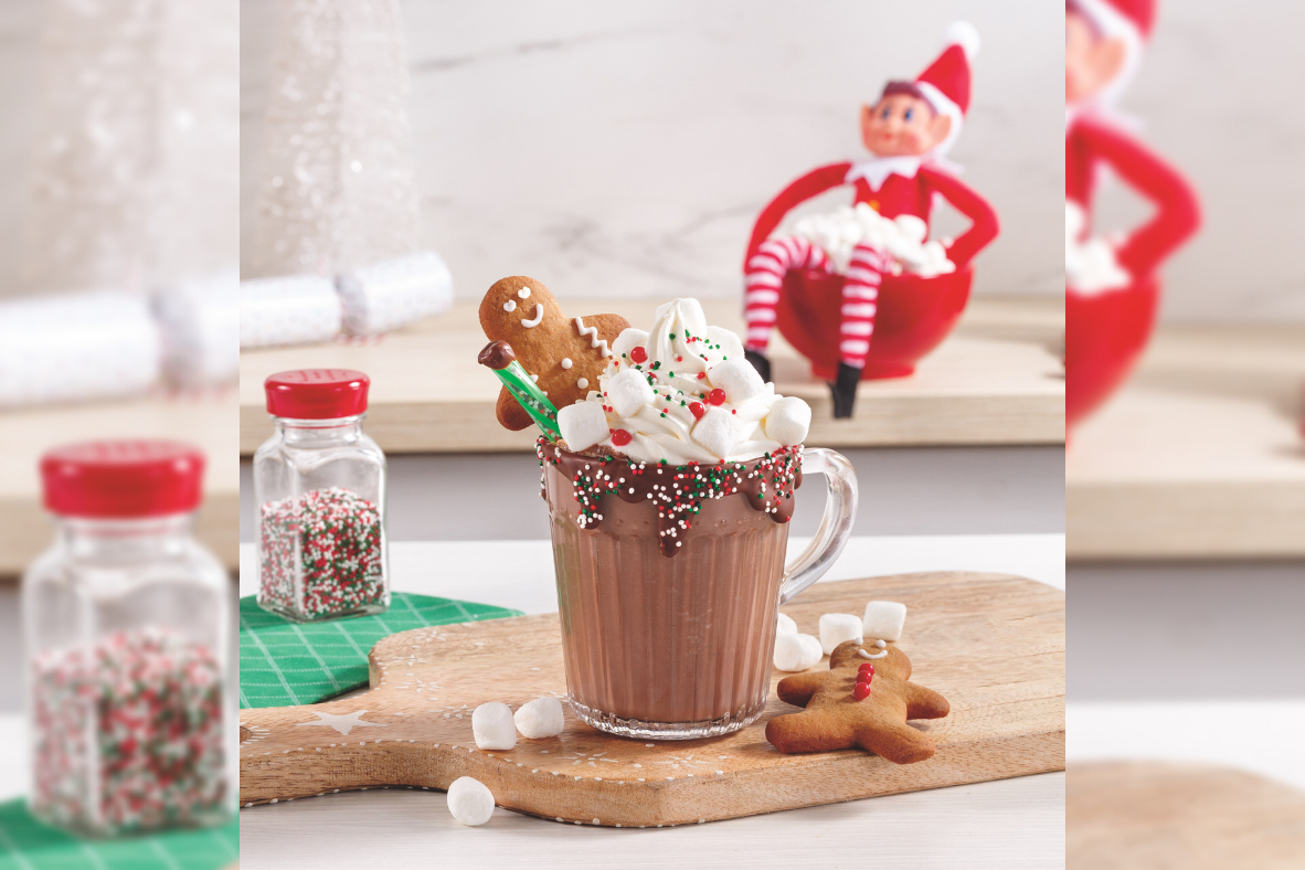 Gingerbread Hot Chocolate | Canadian Goodness