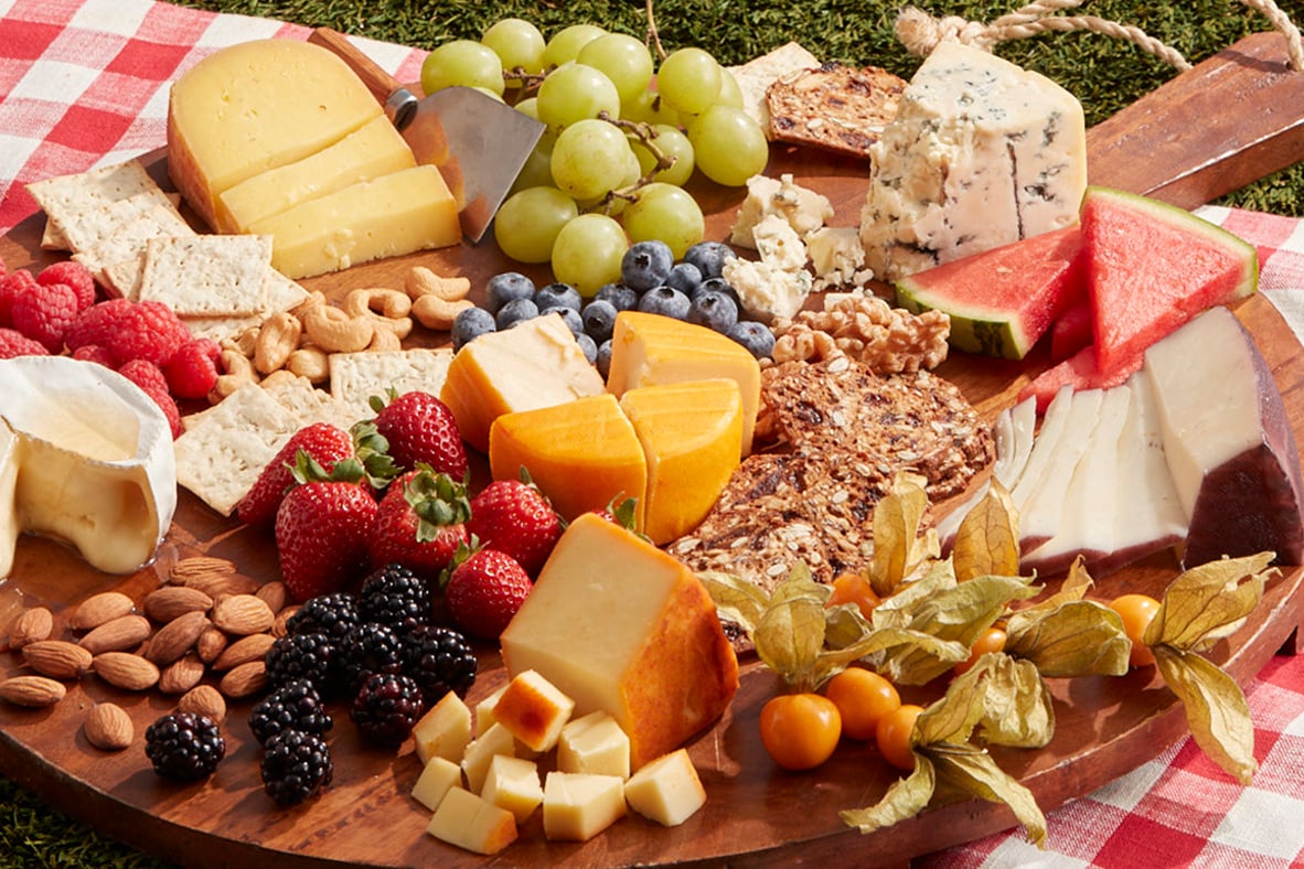 Perfect Picnic Cheese Plate | Canadian Goodness