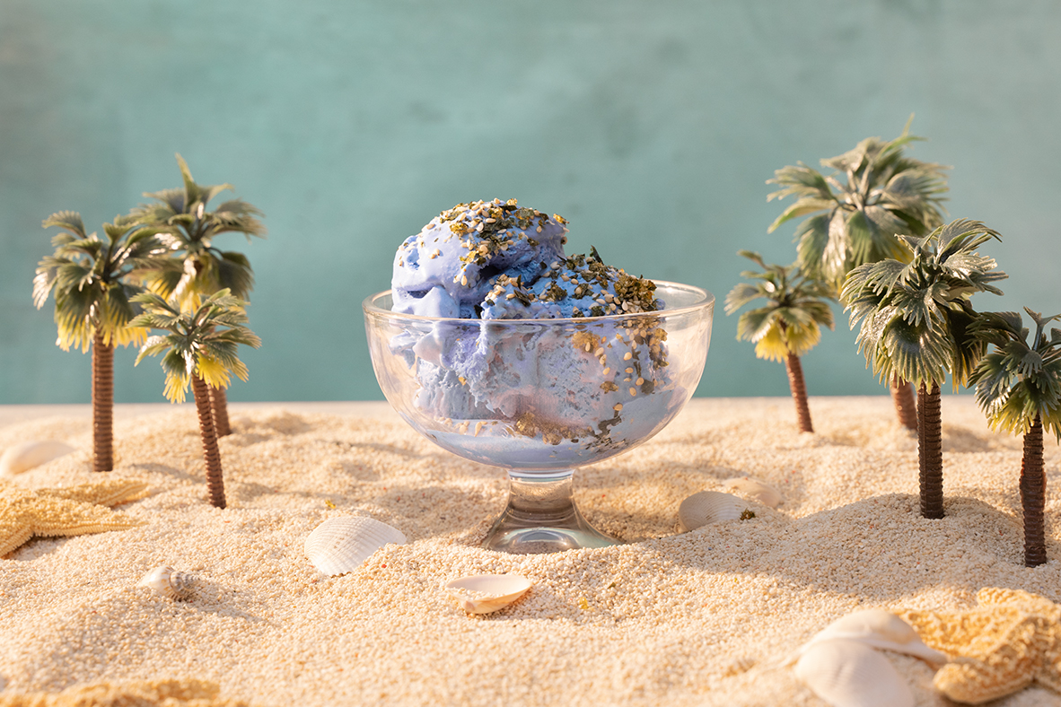Spirulina-Infused Ice Cream | Canadian Goodness