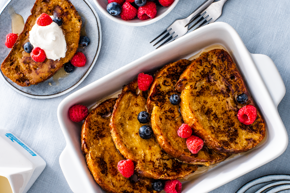 Overnight Oven Spiced French Toast | Canadian Goodness