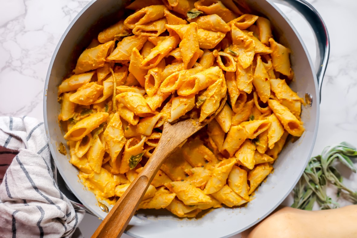Pumpkin & Sage Pasta | Canadian Goodness