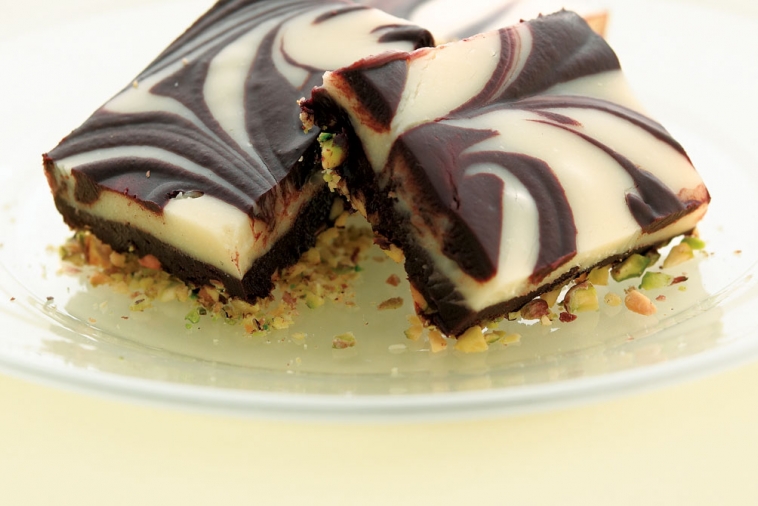 Chocolate Swirl Truffle Bars | Canadian Goodness