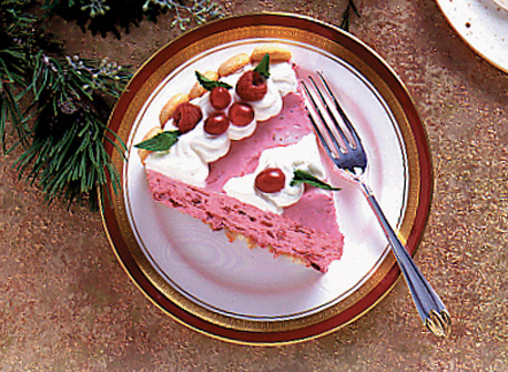 Cranraspberry Mousse Torte | Canadian Goodness