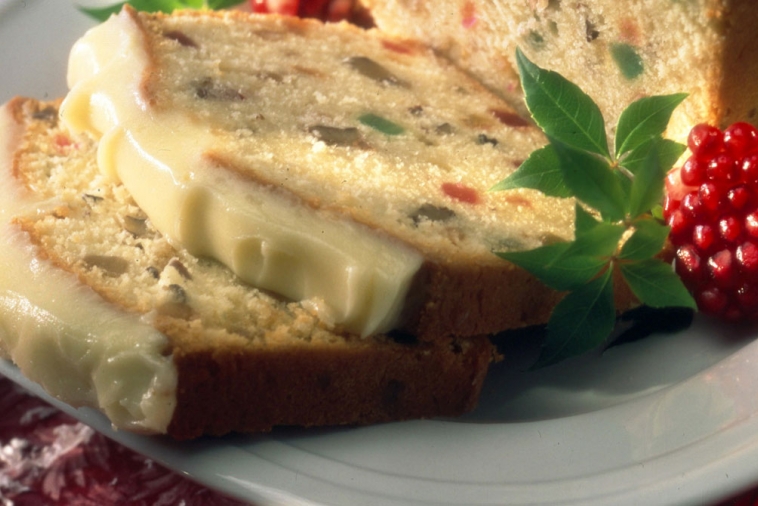 Fruit Cake with Mascarpone Icing | Canadian Goodness