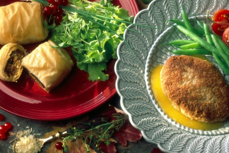 Lamb and Bleubry Phyllo Wraps | Canadian Goodness