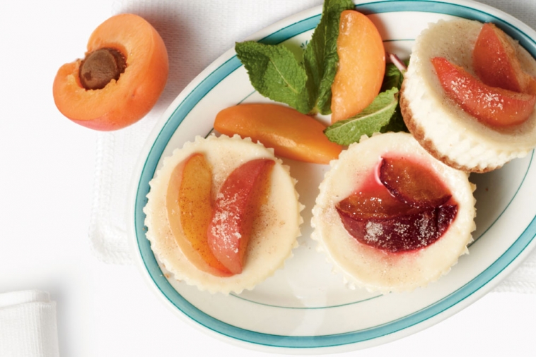 Mini Orchard Fruit Cheesecakes | Canadian Goodness