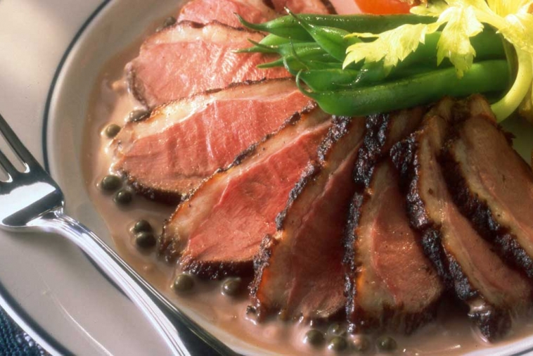 Peppercorn Barbecue Duck | Canadian Goodness