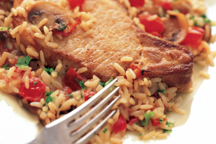 Pork Chops and Rice one-Pot Supper | Canadian Goodness