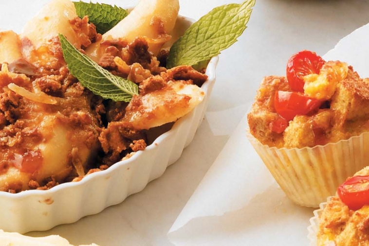 Roasted Pear and Ginger Crumble | Canadian Goodness