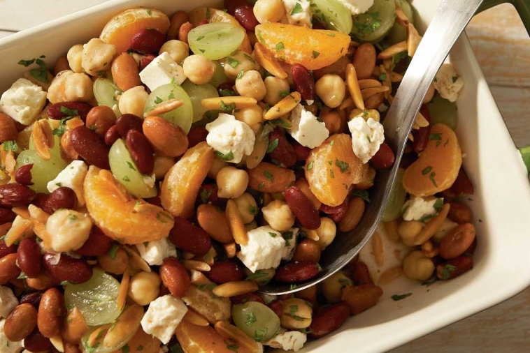 Three-bean salad with Feta | Canadian Goodness