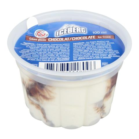 Iceberg Chocolate Sauce Ice Cream 24x100ml | Canadian Goodness