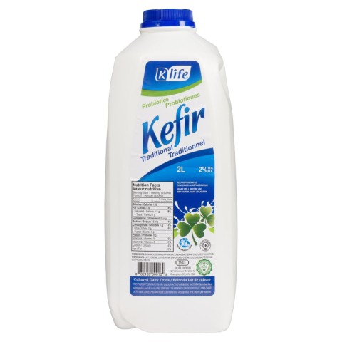 Klife Traditional Kefir Yogurt 2% M.F. 2L | Canadian Goodness