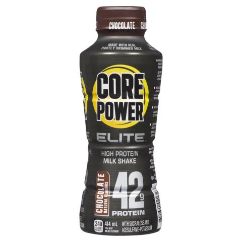 Core Power Elite Chocolate Milkshake 1% M.F. 414ml | Canadian Goodness