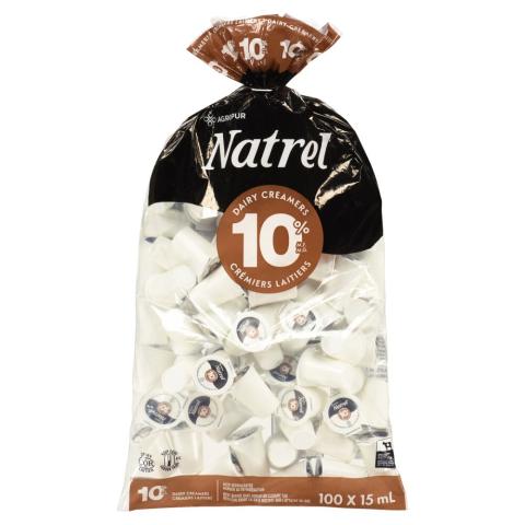 Natrel Dairy Creamers 10% M.F. 100x15ml | Canadian Goodness
