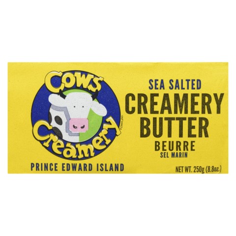 Cows Creamery Sea Salt Butter 250g | Canadian Goodness