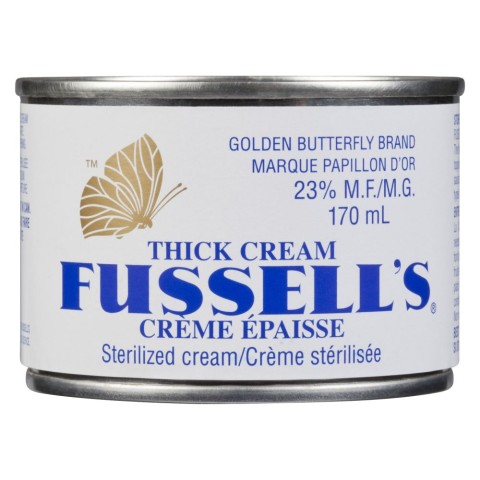Fussell's Thick Cream 23% M.F. 170ml | Canadian Goodness