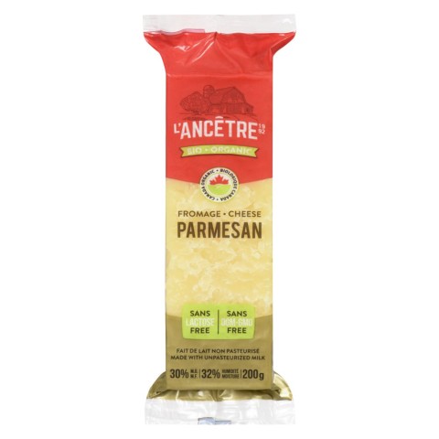 L'Ancêtre Organic Parmesan 200g | Canadian Goodness