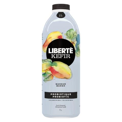 Liberté Probiotic Mango Kefir 1% M.F. 1L | Canadian Goodness