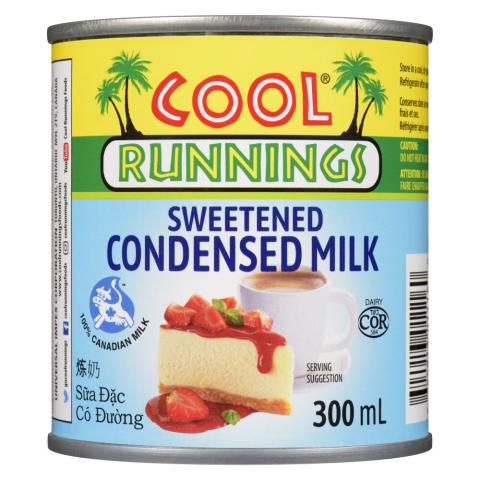 Cool Runnings Sweetened Condensed Milk 300ml | Canadian Goodness
