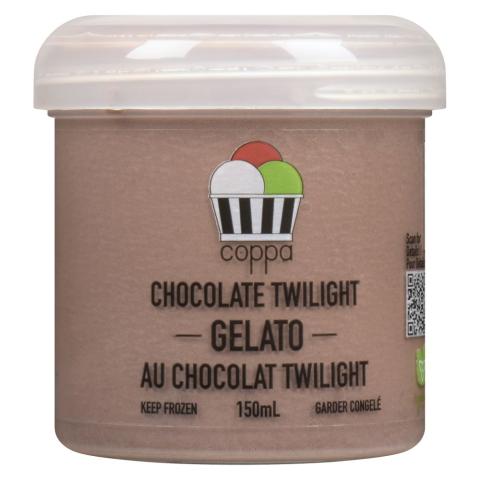 Coppa Chocolate Twilight Gelato 150ml | Canadian Goodness