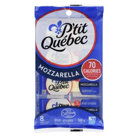 P'tit Québec Mozzarella Snacks 168g | Canadian Goodness