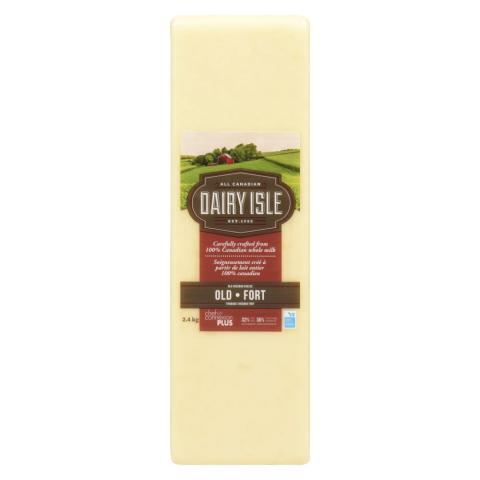 Dairy Isle Old White Cheddar 2.4kg | Canadian Goodness