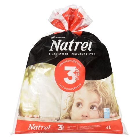 Natrel Fine-Filtered Homogenized Milk 3.25% M.F. 4L | Canadian Goodness