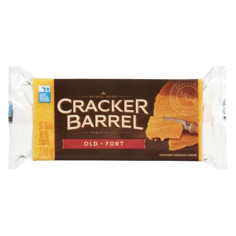 Cracker Barrel Old Coloured Cheddar 270g | Canadian Goodness