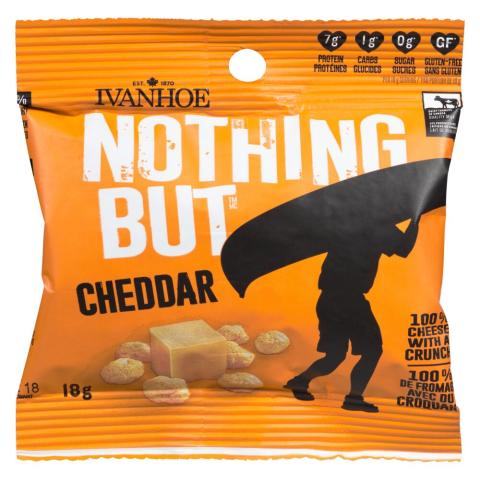 Ivanhoe Nothing But Cheddar 18g | Canadian Goodness