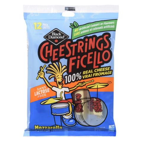 Cheestrings Lactose Free Mozzarella 252g | Canadian Goodness