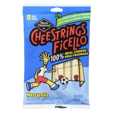 Cheestrings Mozzarella Stringable Cheese 168g | Canadian Goodness