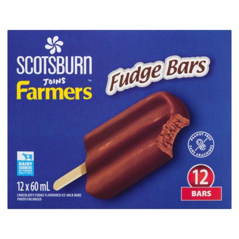 Scotsburn Joins Farmers Fudge Bars 12x60ml | Canadian Goodness