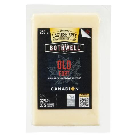 Bothwell Cheese Lactose Free Old White Cheddar 250g | Canadian Goodness