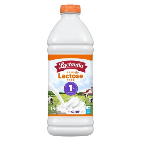 Lactantia Lactose Free Partly Skimmed Milk 1% M.F. 1.5L | Canadian Goodness
