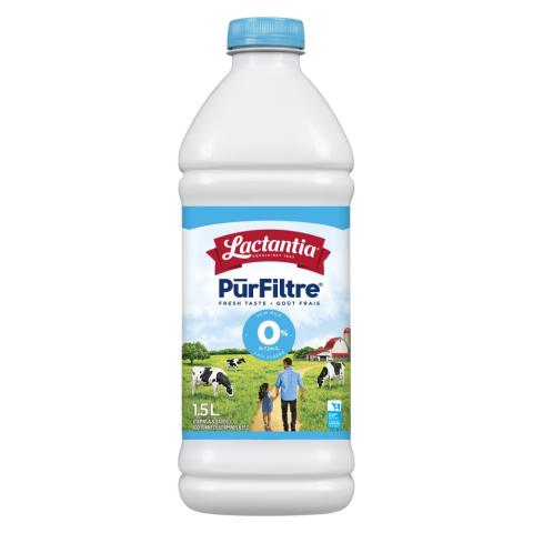 Lactantia Skim Milk 0% M.F. 1.5L | Canadian Goodness