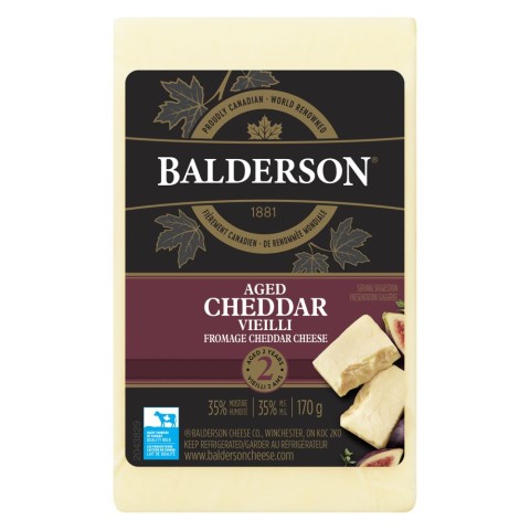 Balderson White Cheddar Aged 2 Years 170g | Canadian Goodness