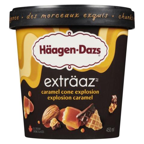 Häagen-Dazs Caramel Cone Explosion Ice Cream 450ml | Canadian Goodness