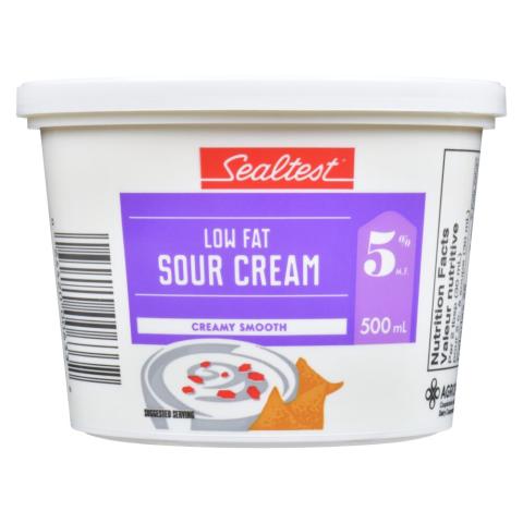 Sealtest By Natrel Sour Cream 5% M.F. 500ml | Canadian Goodness