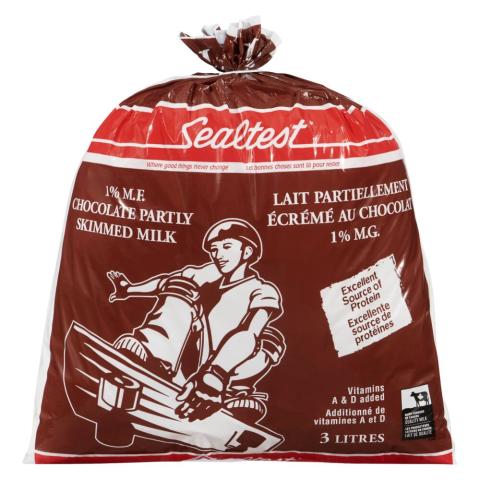 Sealtest Partly Skimmed Chocolate Milk 1% M.F. 3L | Canadian Goodness