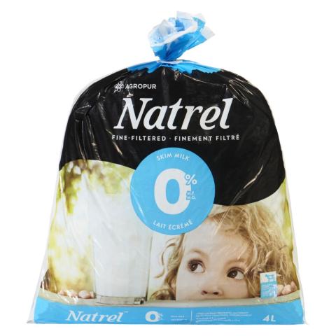 Natrel Fine-Filtered Skim Milk 0% M.F. 4L | Canadian Goodness