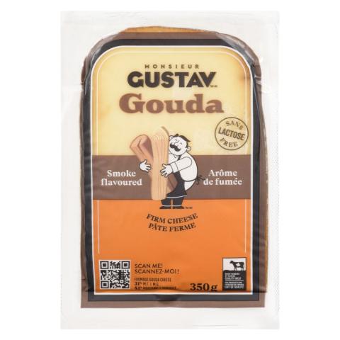 Monsieur Gustav Smoke Flavoured Gouda 350g | Canadian Goodness