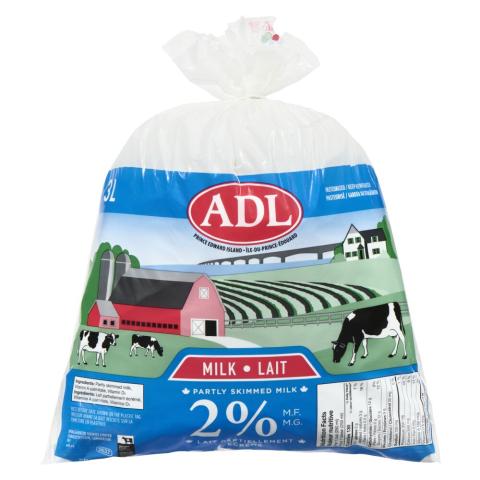 ADL Partly Skimmed Milk 2% M.F. 3L | Canadian Goodness