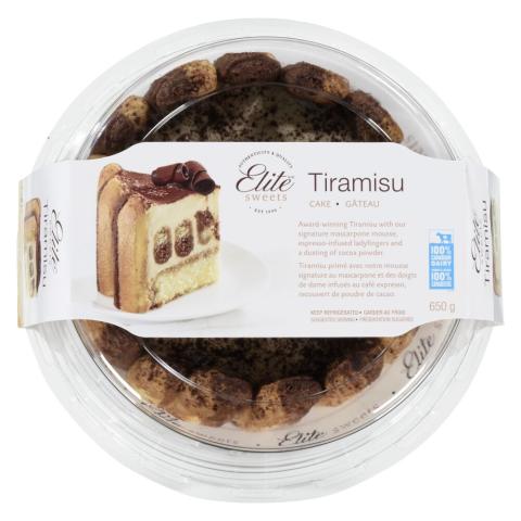 Elite Sweets Tiramisu Cake 650g | Canadian Goodness