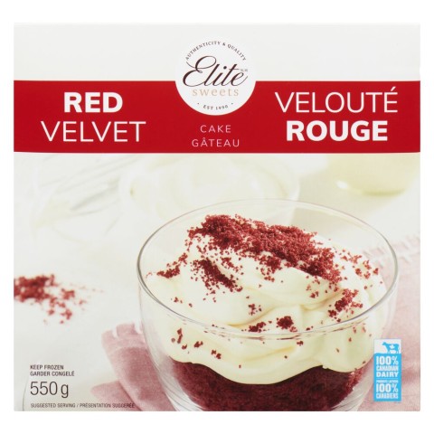 Elite Sweets Red Velvet Cake 550g | Canadian Goodness