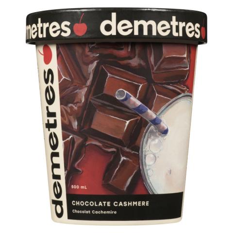 Demetres Chocolate Cashmere Ice Cream 500ml | Canadian Goodness