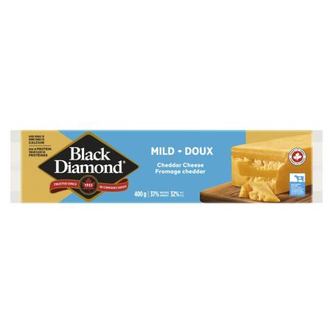 Black Diamond Mild Coloured Cheddar 400g | Canadian Goodness